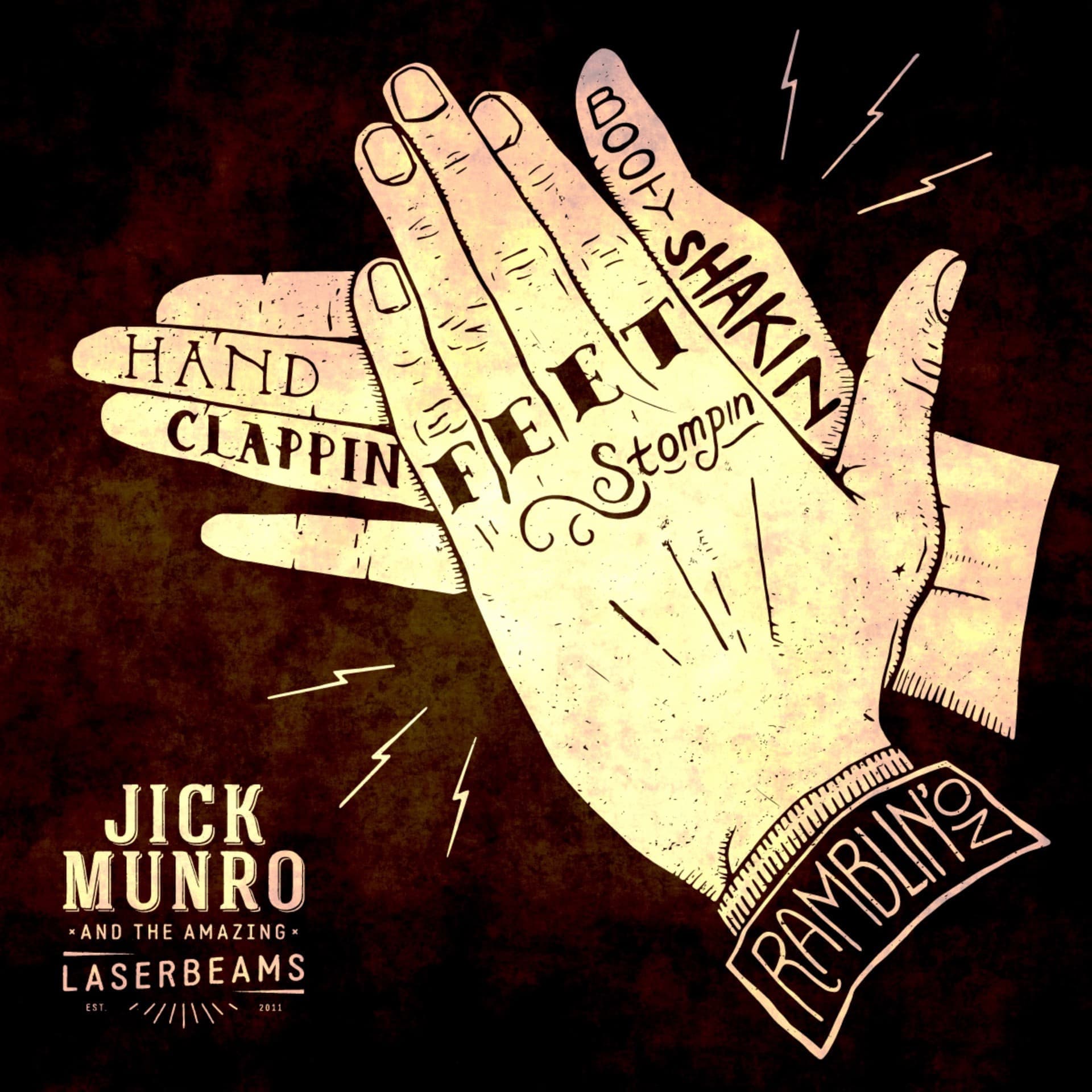 Jick Munro & The Amazing Laserbeams – Ramblin’ On | CamielMusic